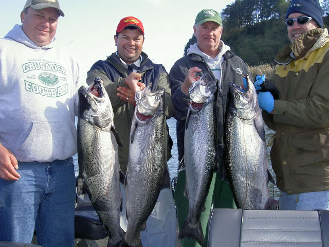 Fins Feathers & Furs Outfitters Oregon Fishing Guides. Salmon Fishing ...