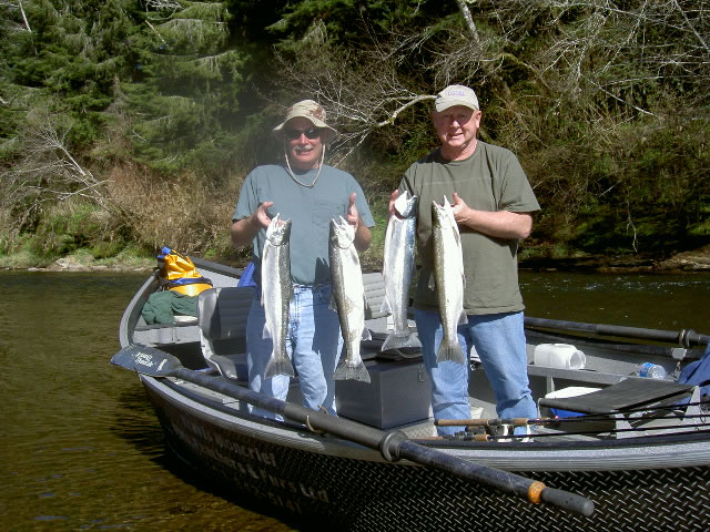 Fins Feathers & Furs Outfitters Oregon Fishing Guides. Salmon Fishing ...